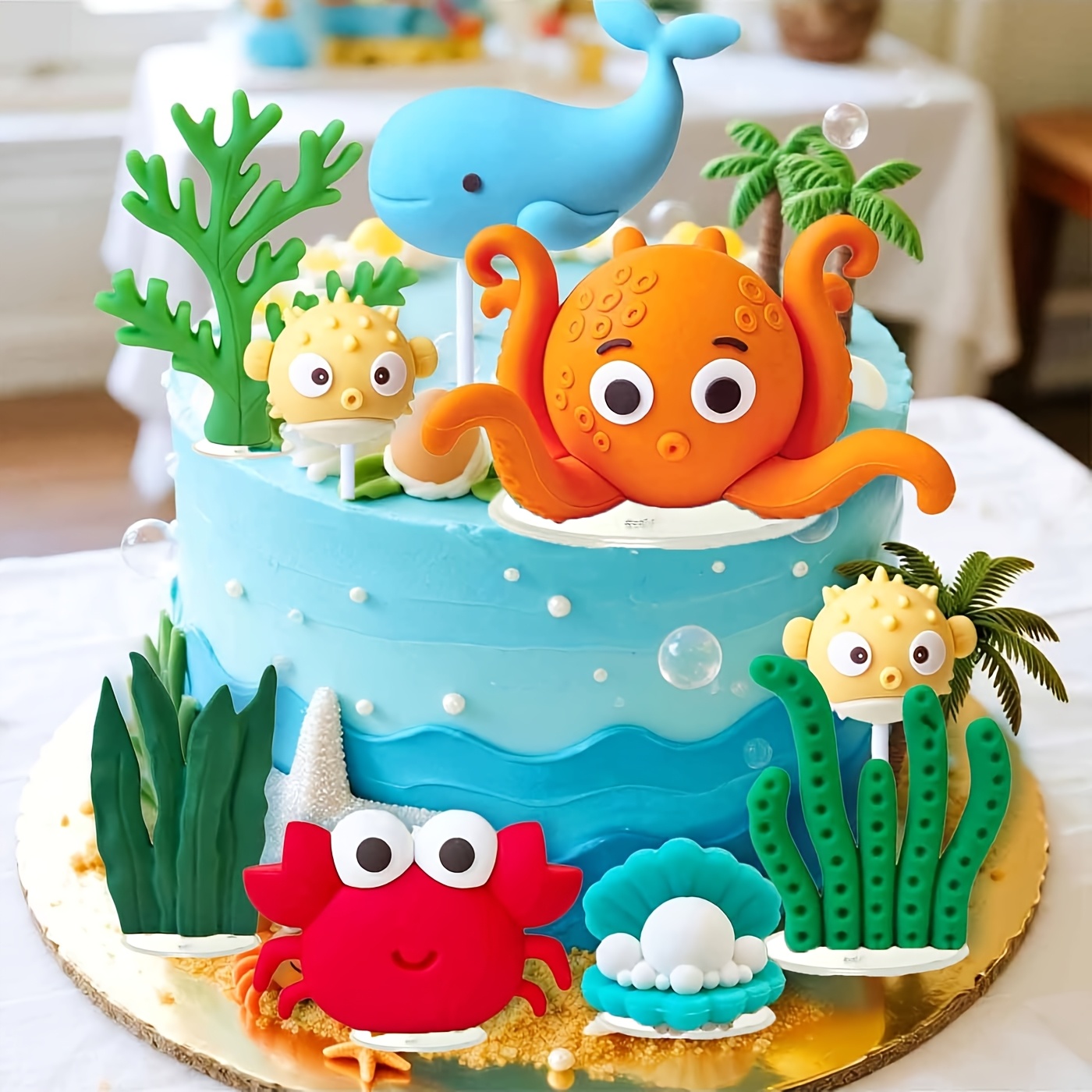 whale party decoration sold on Temu United States