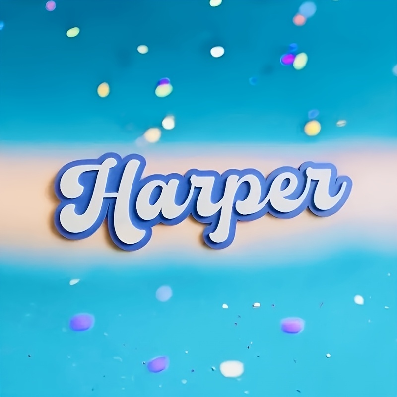 acrylic name sign sold on Temu Australia