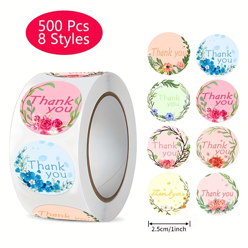 Thank Stickers Wedding Favors Small Business Envelope Seals - Temu ...