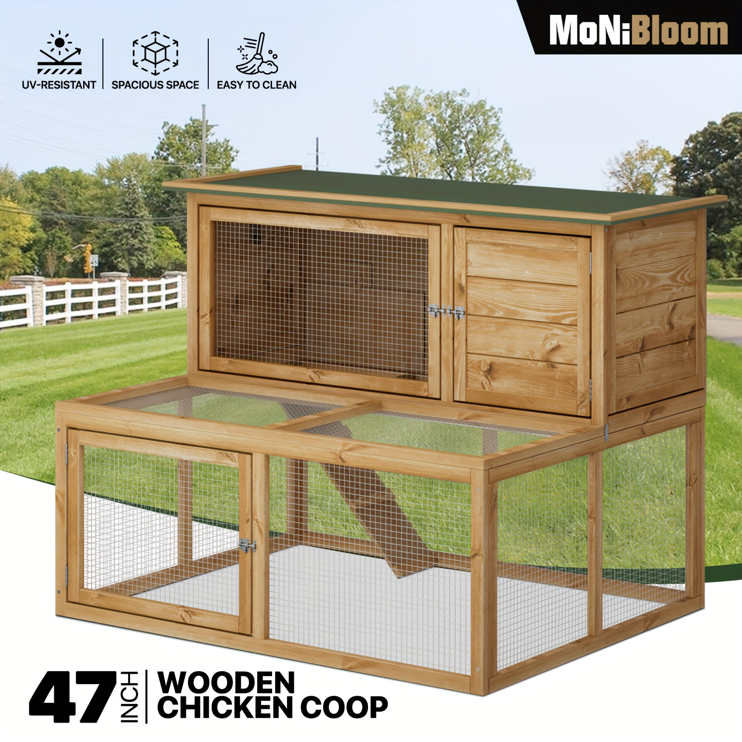 chicken coop sold on Temu United States