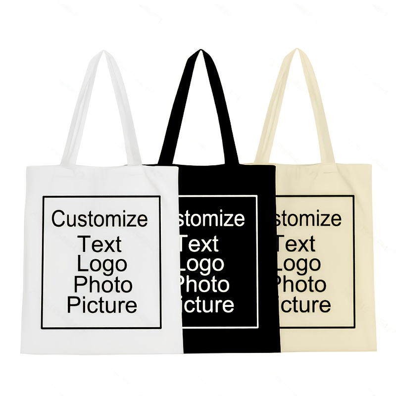 personalized tote bags sold on Temu Australia