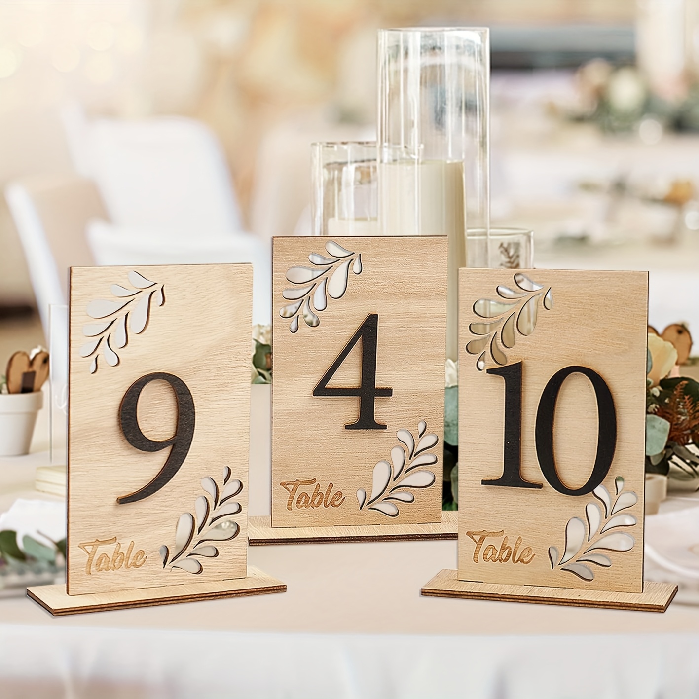 table numbers sold on Temu United States