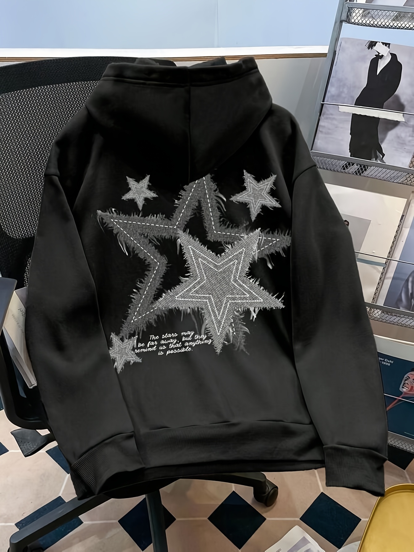 star hoodies sold on Temu United States