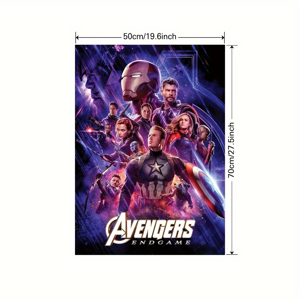 Unframed Canvas Wall Art Endgame Poster - Temu New Zealand