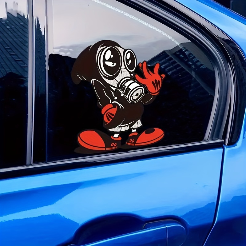 Vibrant Vinyl Cartoon Decal Perfect Motorcycles Cars Trucks - Temu