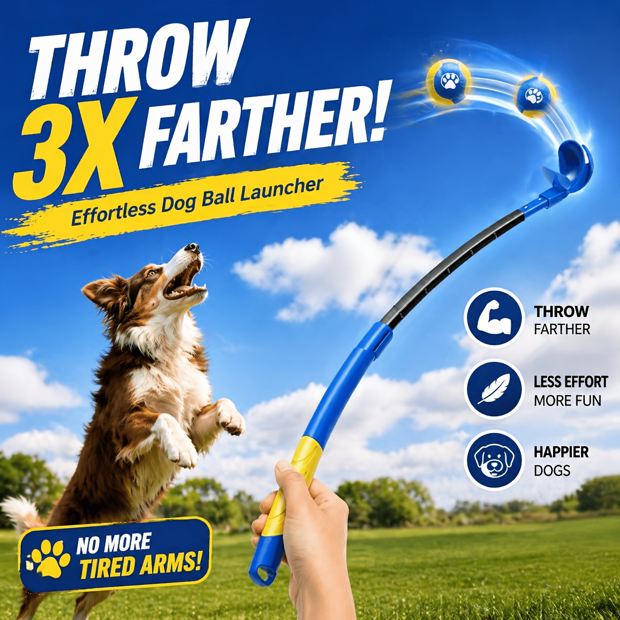 tennis ball thrower sold on Temu United States