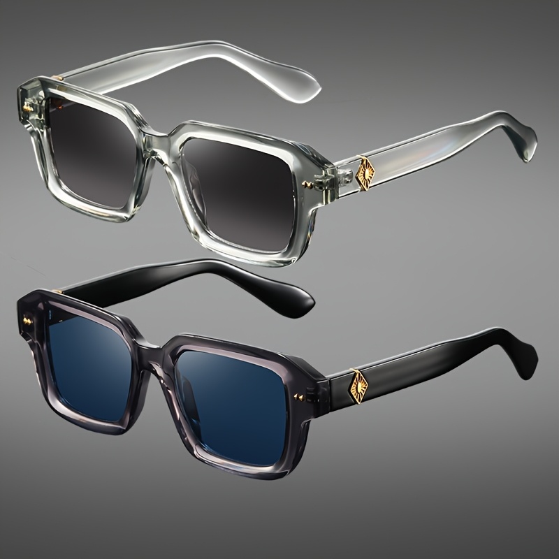 mens square frame glasses - Morocco