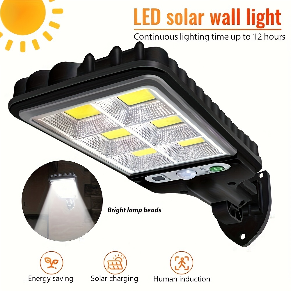 Solar Lights Outdoor Led Solar Street Light Outside Solar - Temu