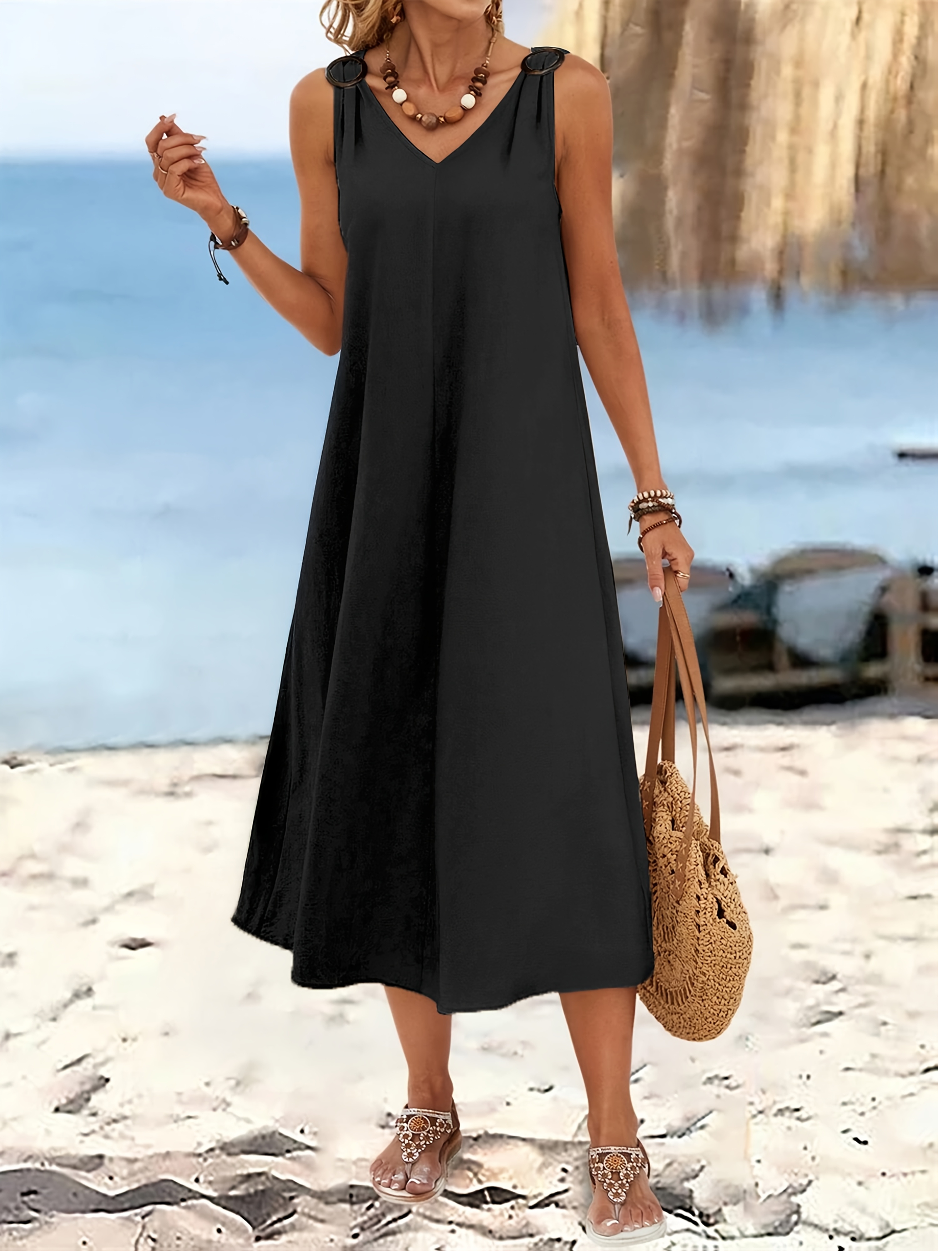 cotton women summer dresses sold on Temu Australia
