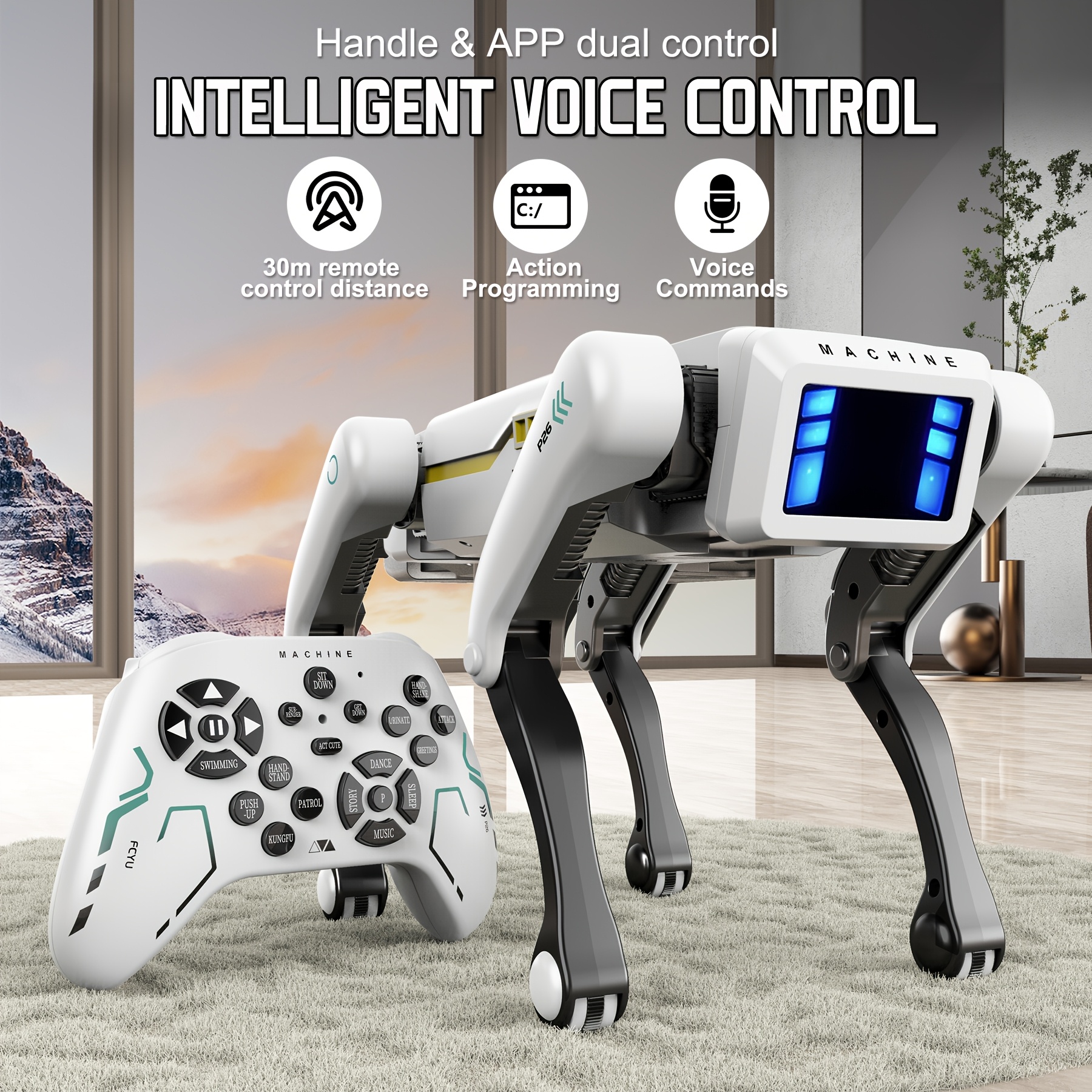 robot dogs sold on Temu United States