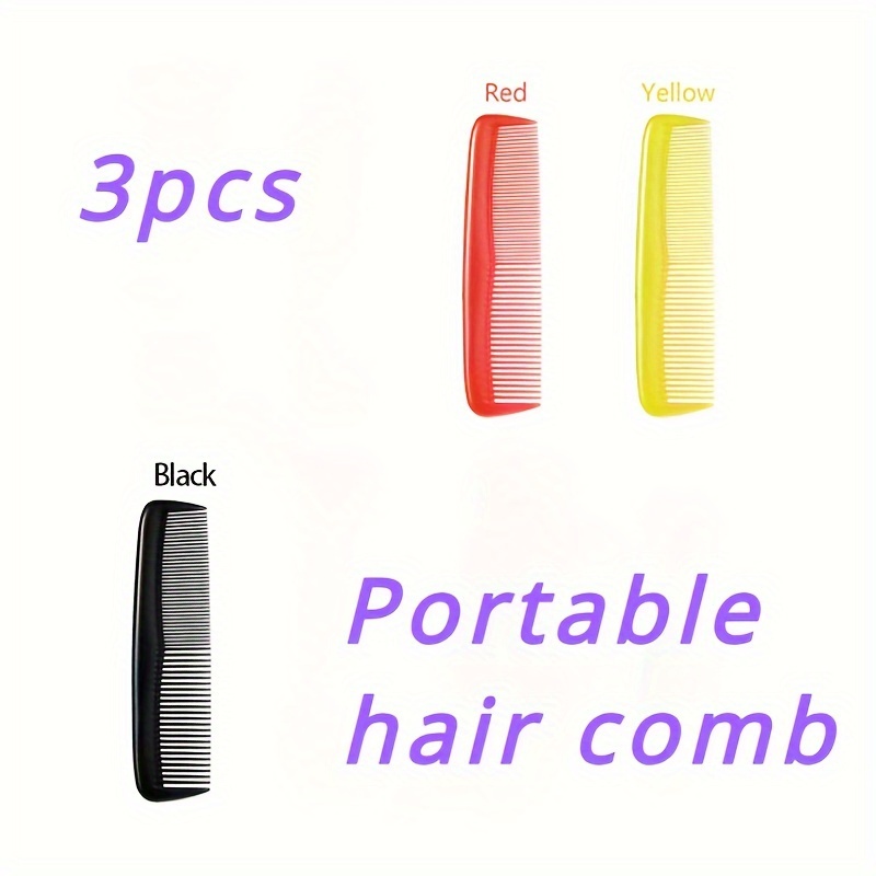 Portable Hair Comb Double sided Hair Styling Comb Heat - Temu United ...