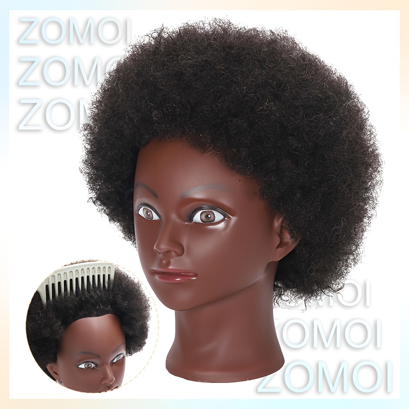 Hair Mannequin Head Human Hair Curly Human Hair Mannequin - Temu South ...