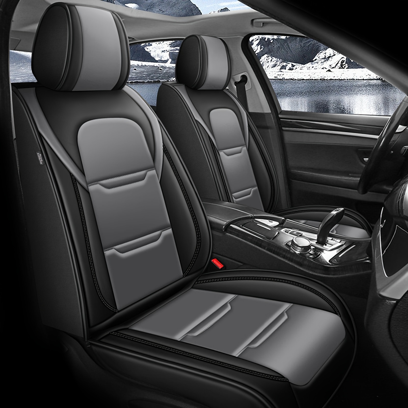 car seats covers 2 front seat toyota Temu