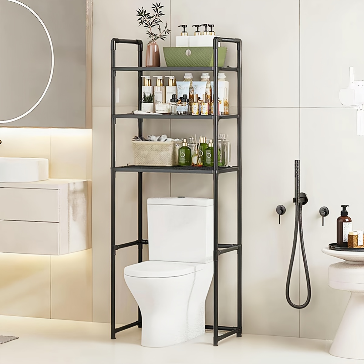 narrow laundry shelf sold on Temu Philippines