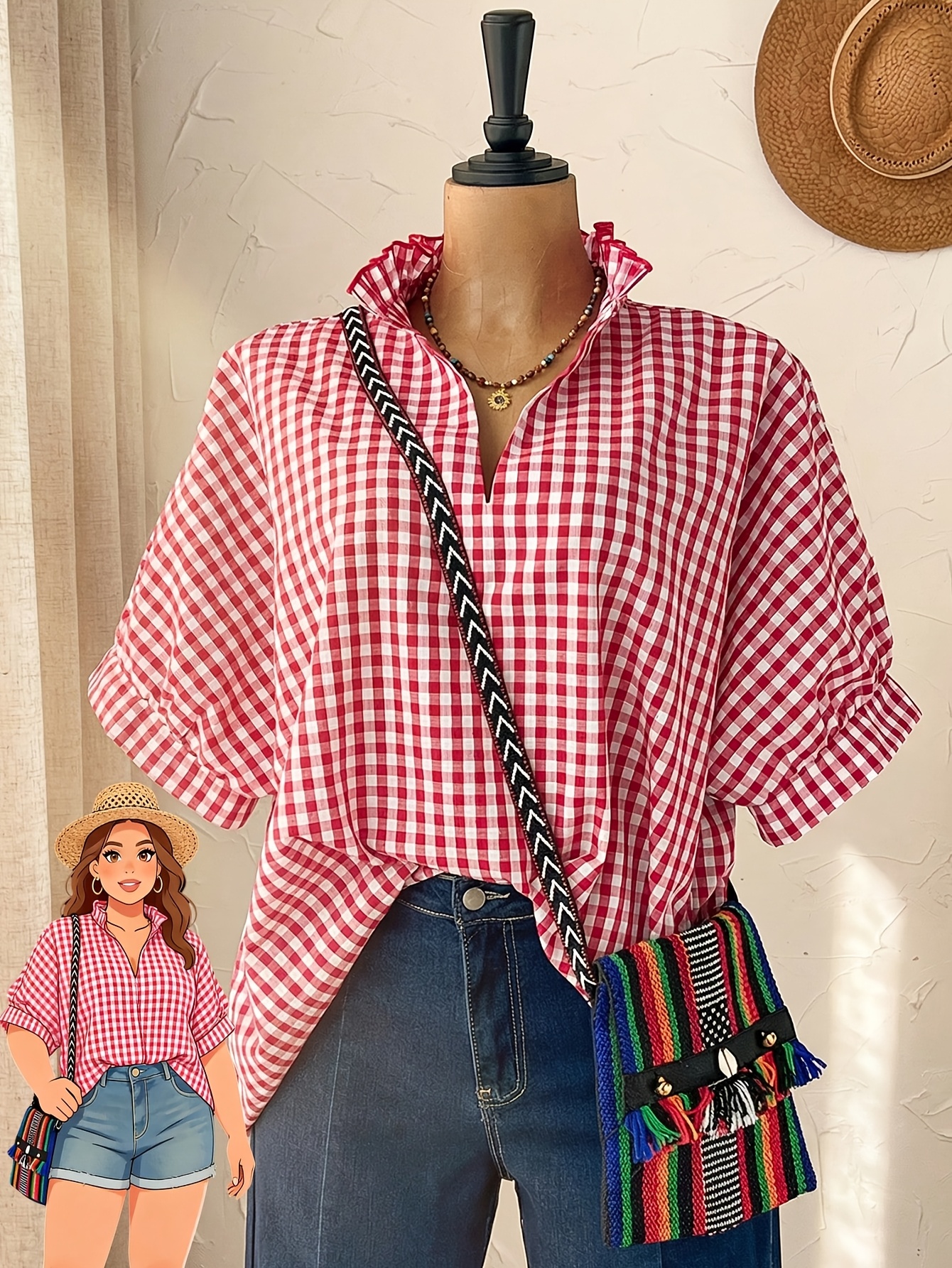 curvy clothes sold on Temu United States