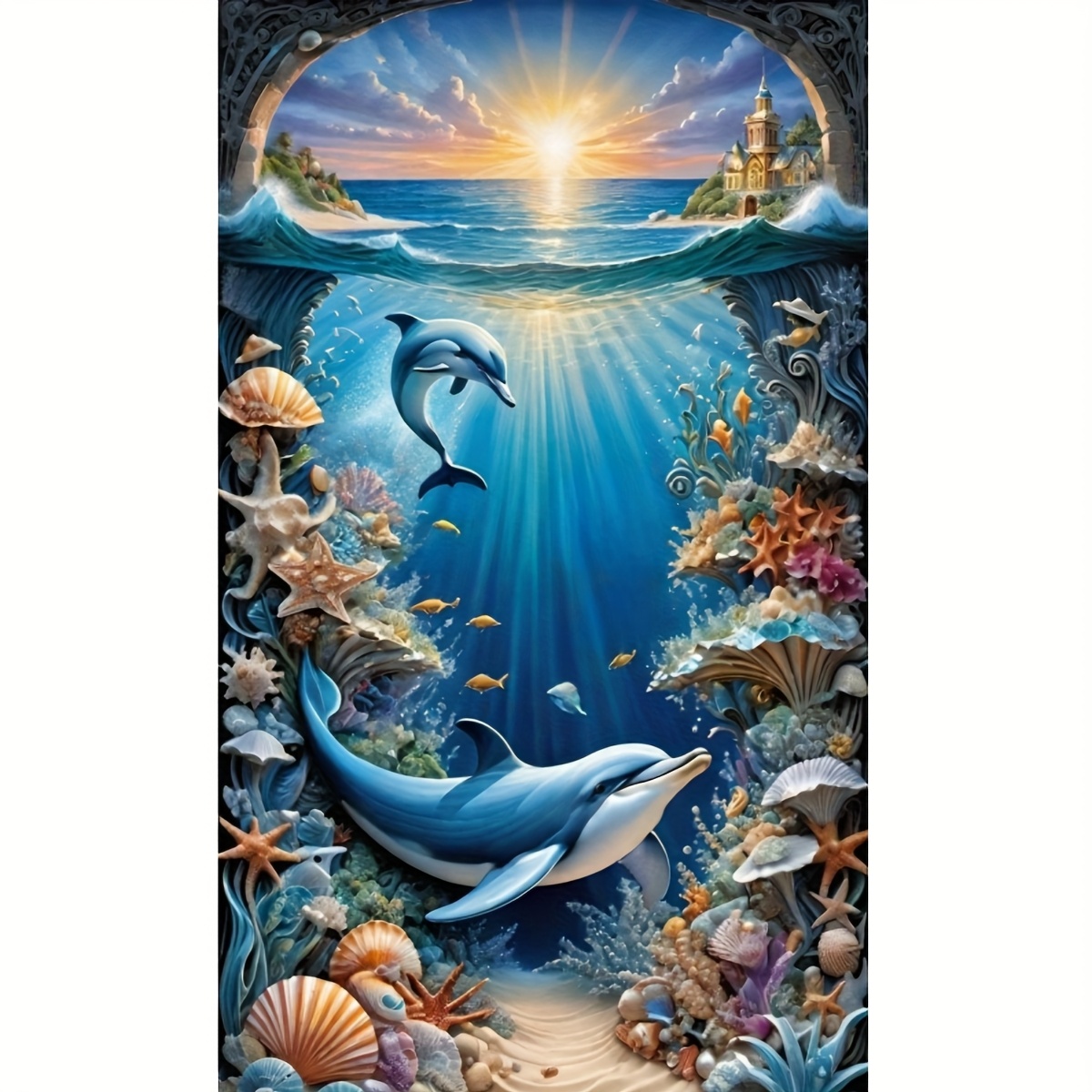 diamond dots kits sold on Temu United States