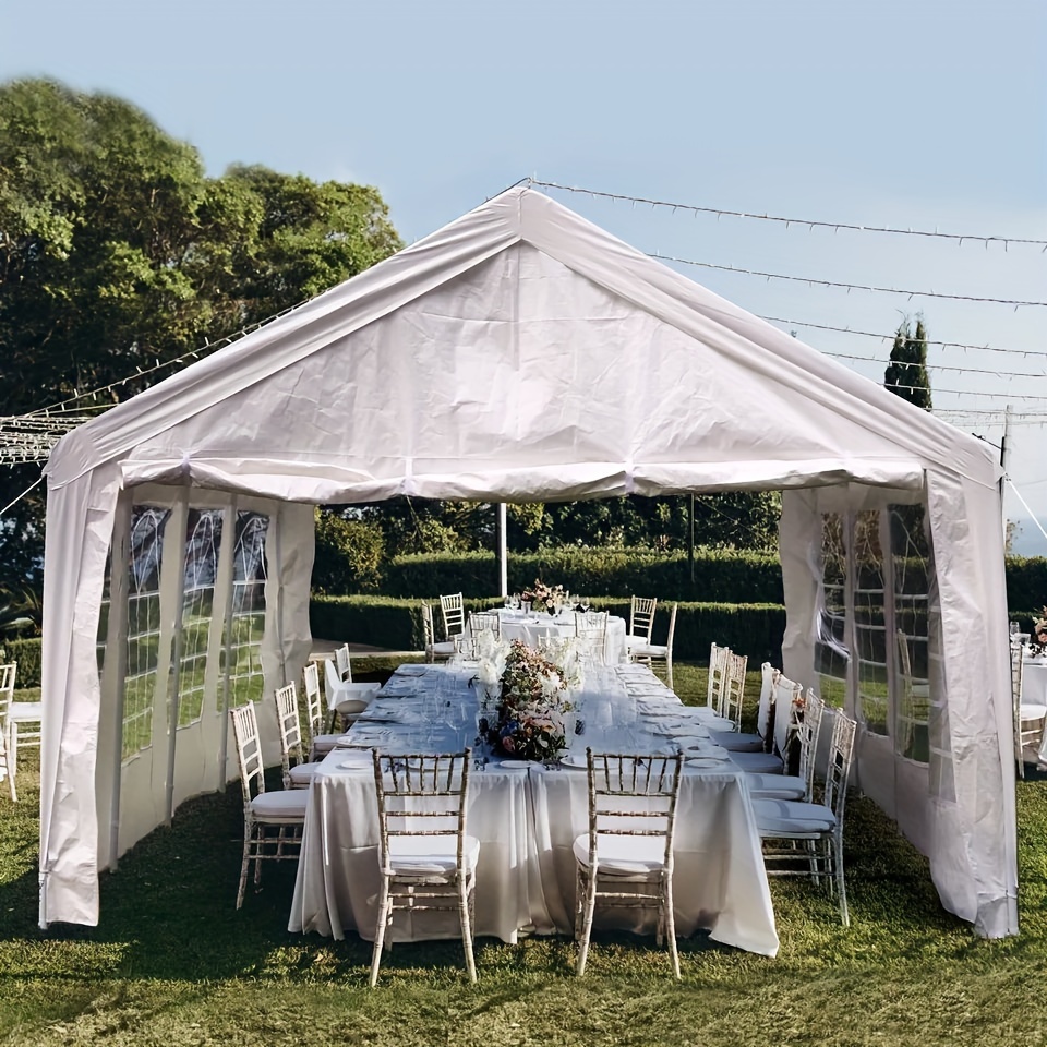 Homiflex 16x32ft Party Tent Heavy Duty Wedding Tent Event Shelters ...