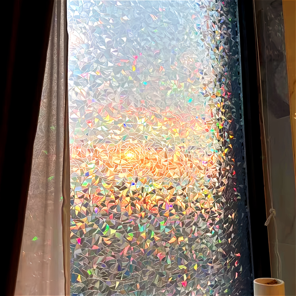 sun blocking window film sold on Temu United States
