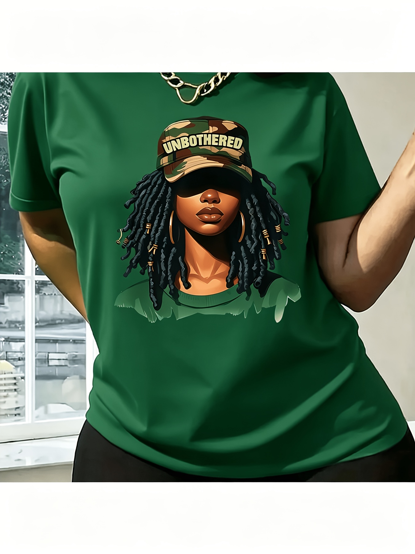 green shirt sold on Temu United States