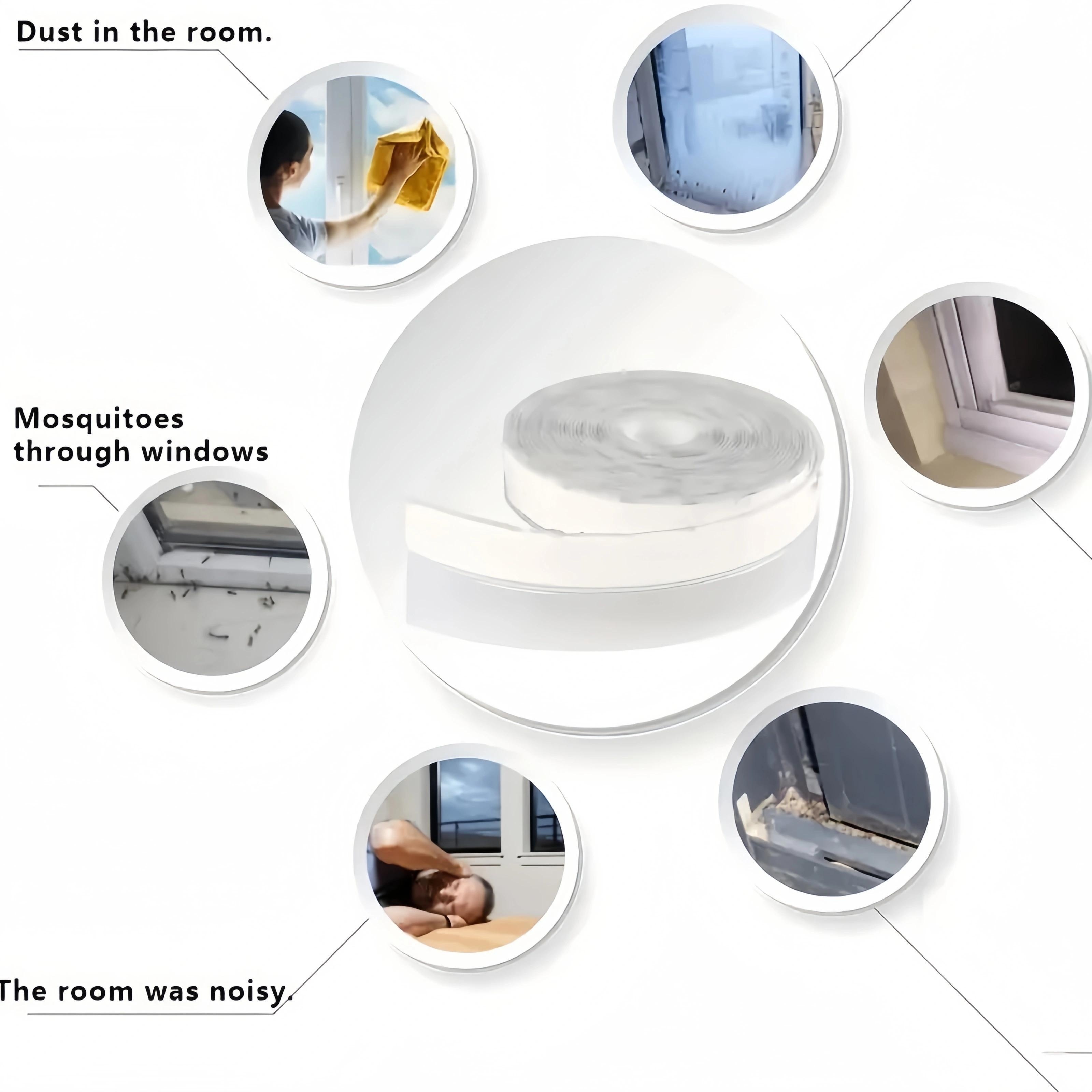 Silicone Rubber Door Draft Stopper Seal Strip – - Temu