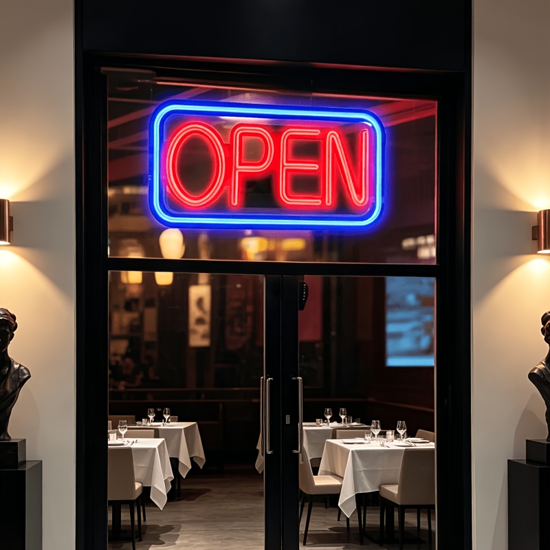open sign sold on Temu United States