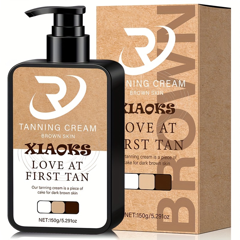 150g Tanning Cream For A Natural Glow - Quick Absorb, Non-greasy, Deep ...