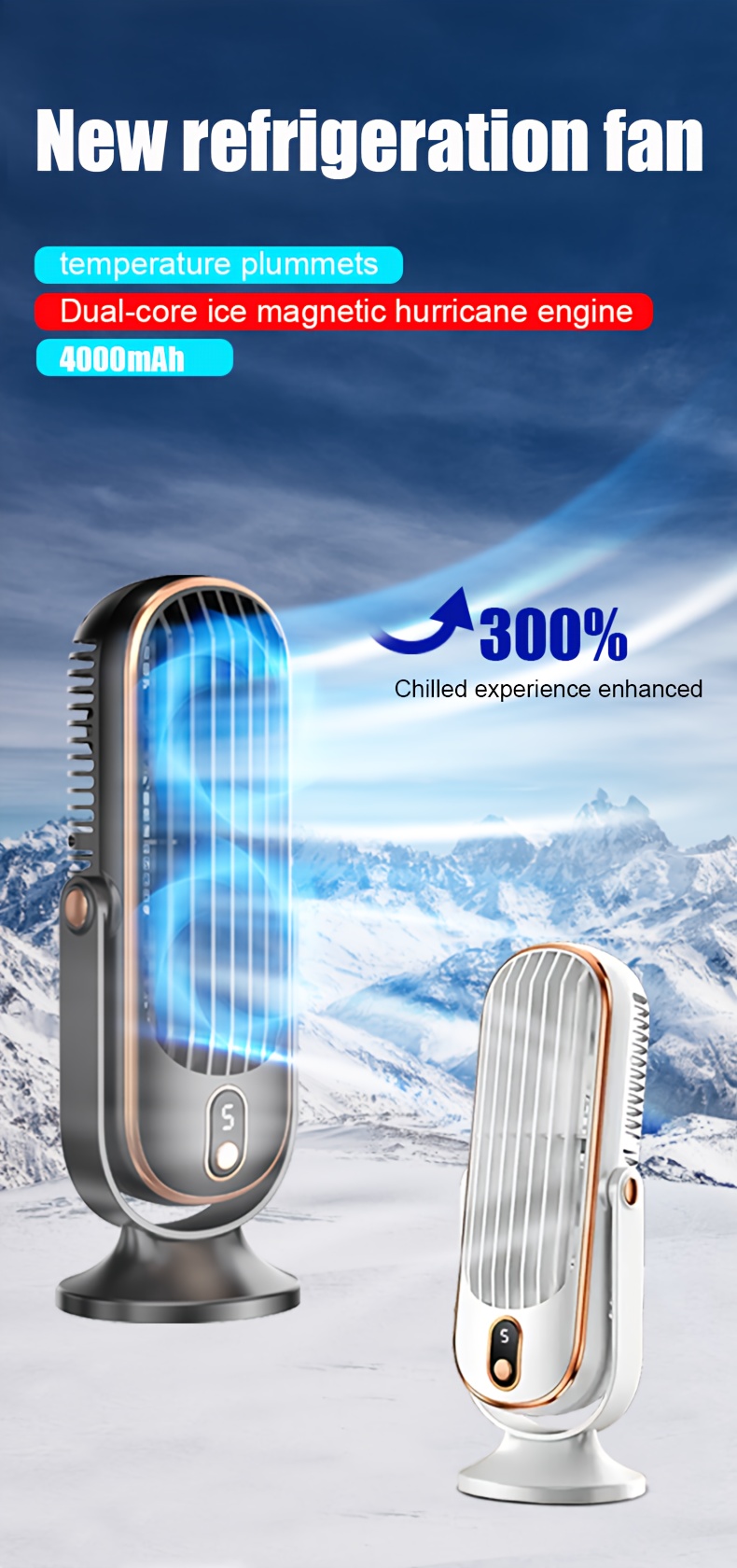 Mini Usb Rechargeable Personal Fan Compact Portable Long - Temu