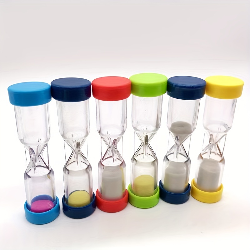 Mini Sand Timer Set 1 Minute Plastic Hourglass Timers Game - Temu