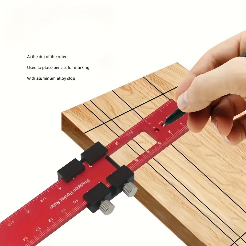 Règle Travail Bois En Alliage D'aluminium Carré En T - Temu Canada