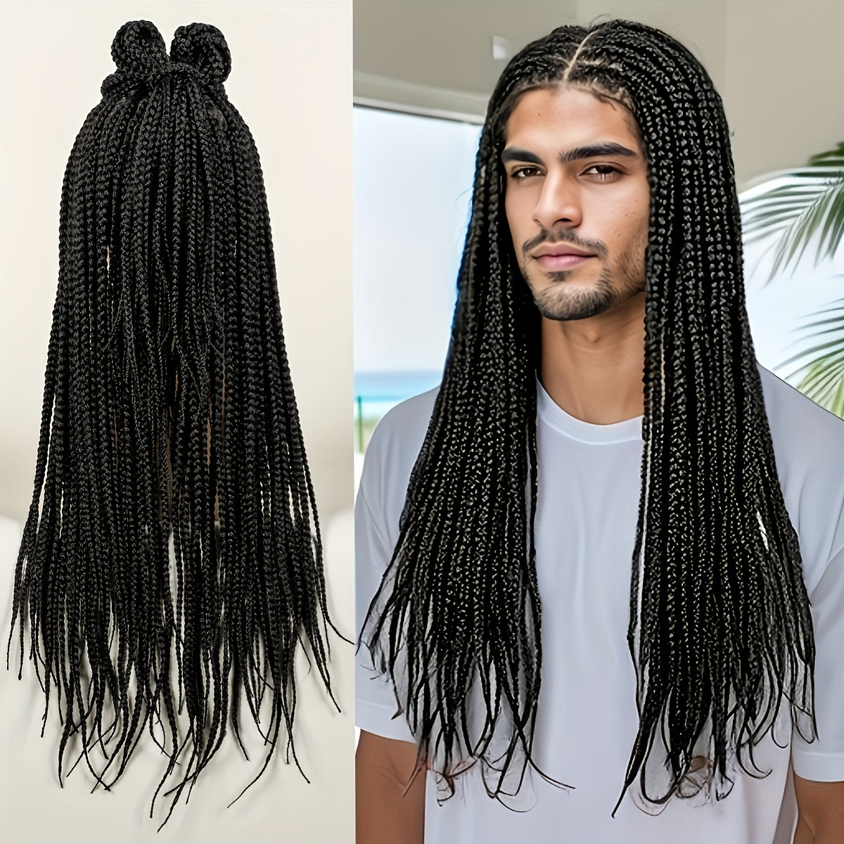 dreadlock wigs sold on Temu United States