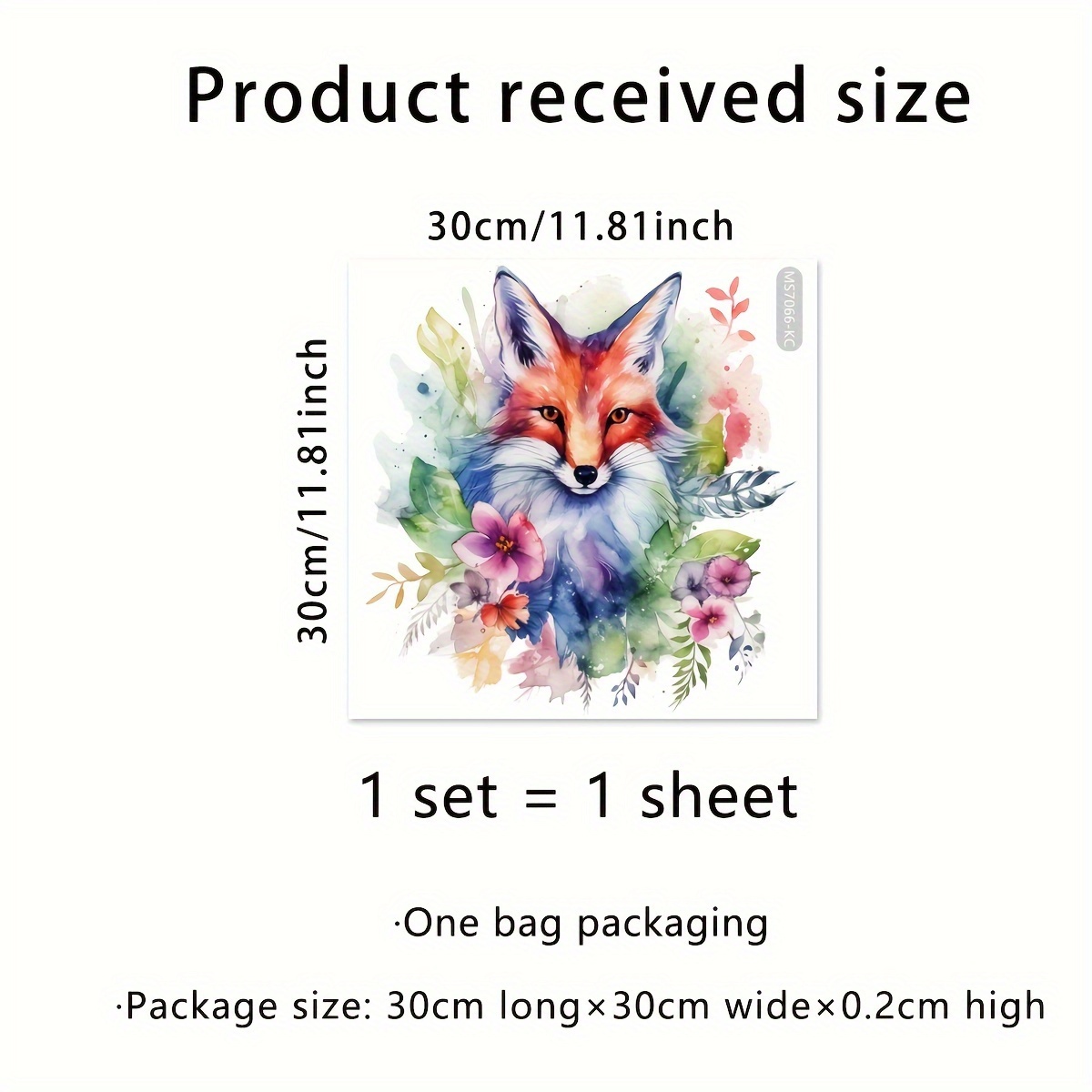 1pc Fox Pattern Toilet Lid Decal Self Adhesive Toilet Tank - Temu ...