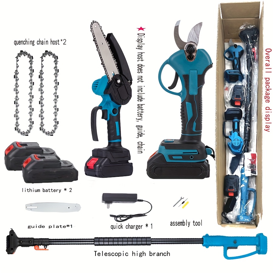 battery chain saws sold on Temu United States