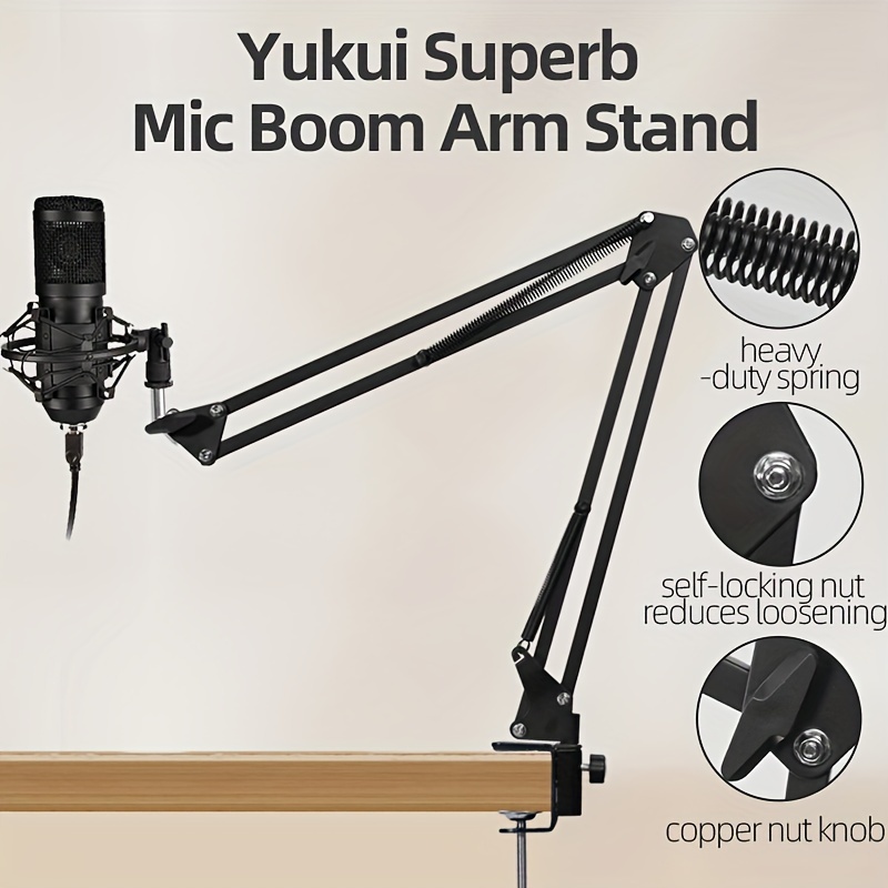 Ceiling Mounted Microphone Stand | Shelly Lighting