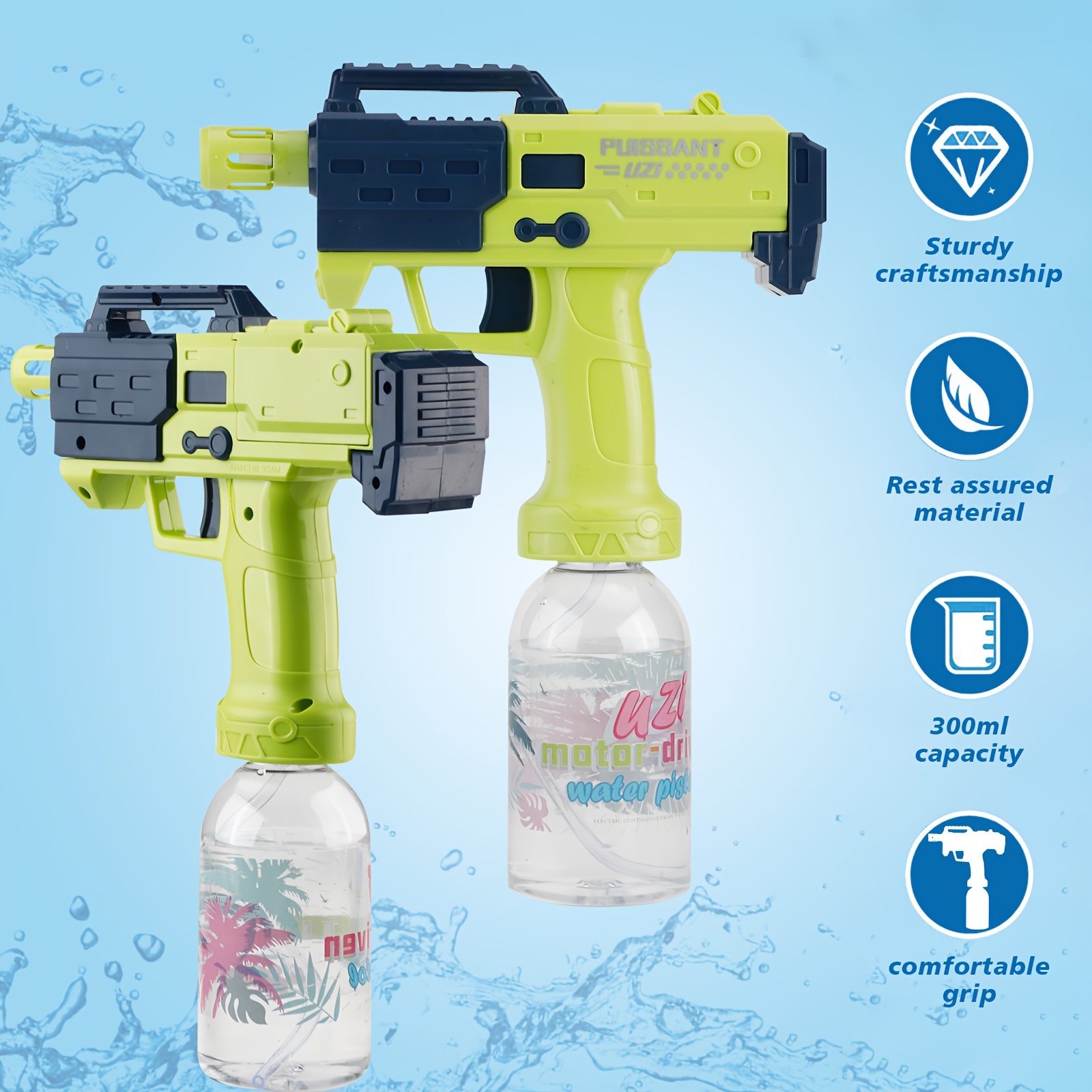 Electric Water Gun Water Spray Gun Powerful Water Spray Gun - Temu