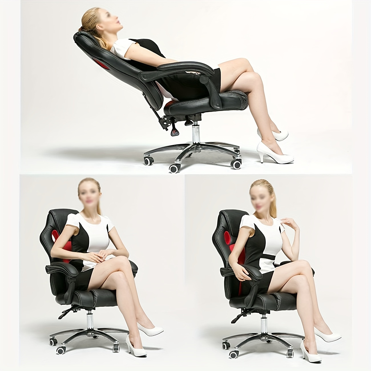 Recliner Executive Chair Ergonomic Gaming Chair Home Office - Temu