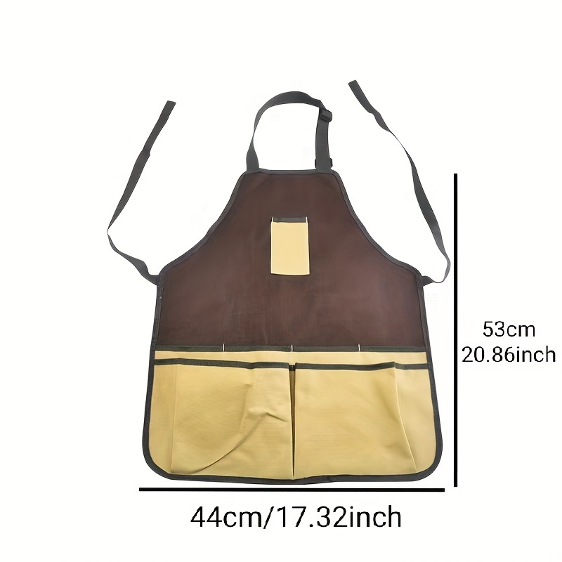 Multi functional Garden Oxford Cloth Apron Waterproof Inner - Temu ...