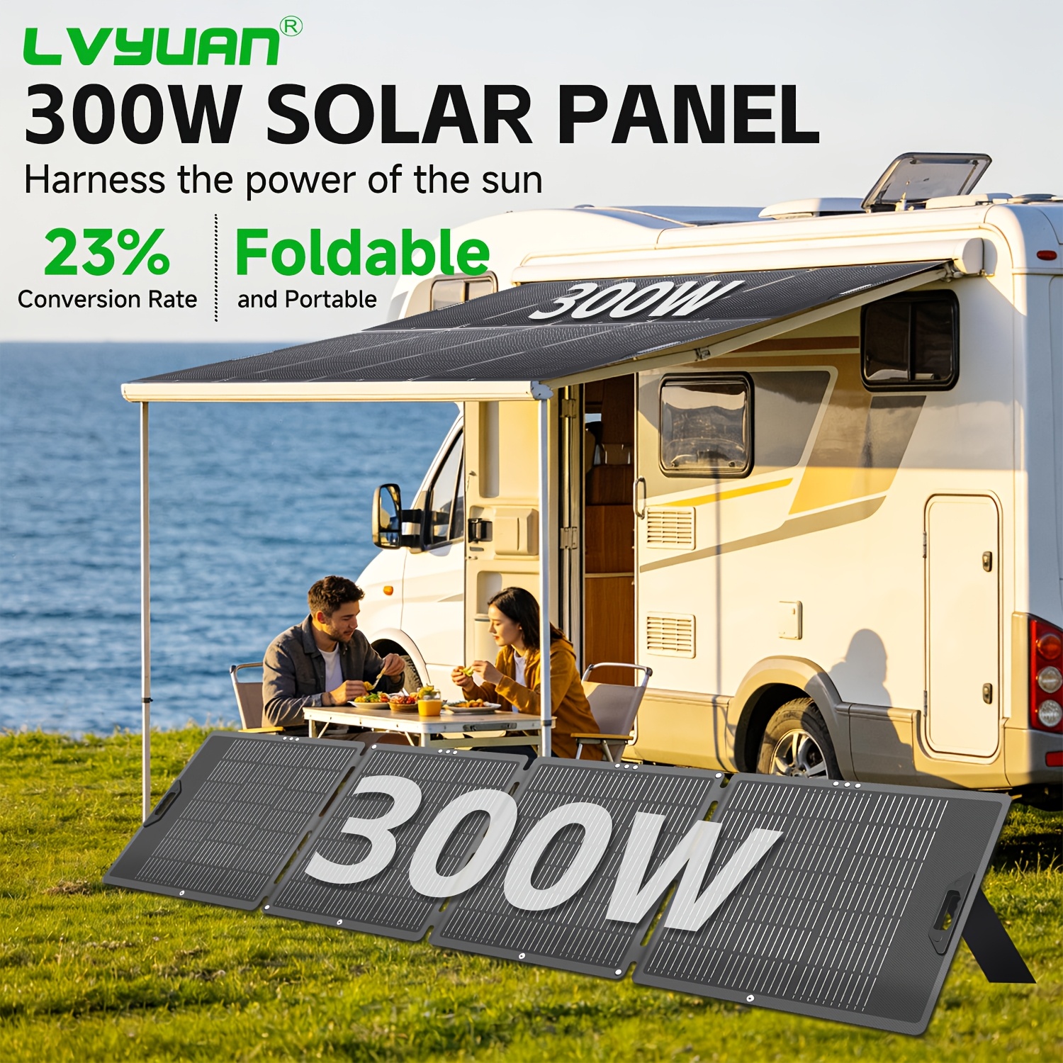 solar panels sold on Temu United States