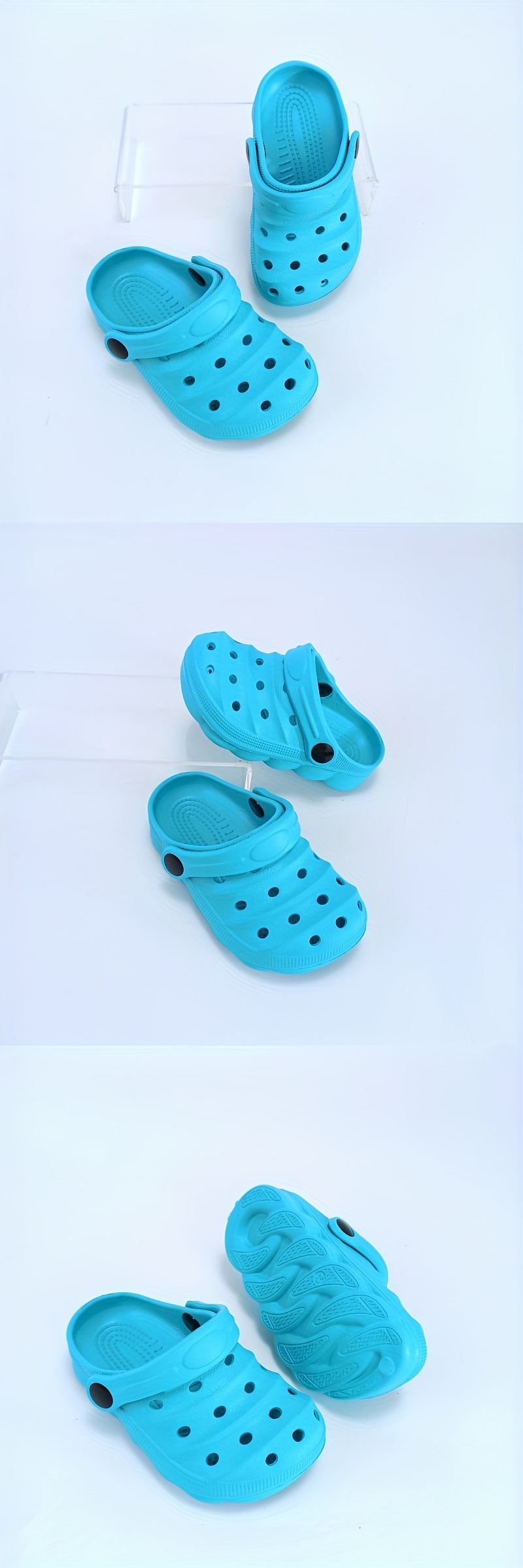 Casual Solid Color Breathable Clogs Girls Quick Drying - Temu Australia