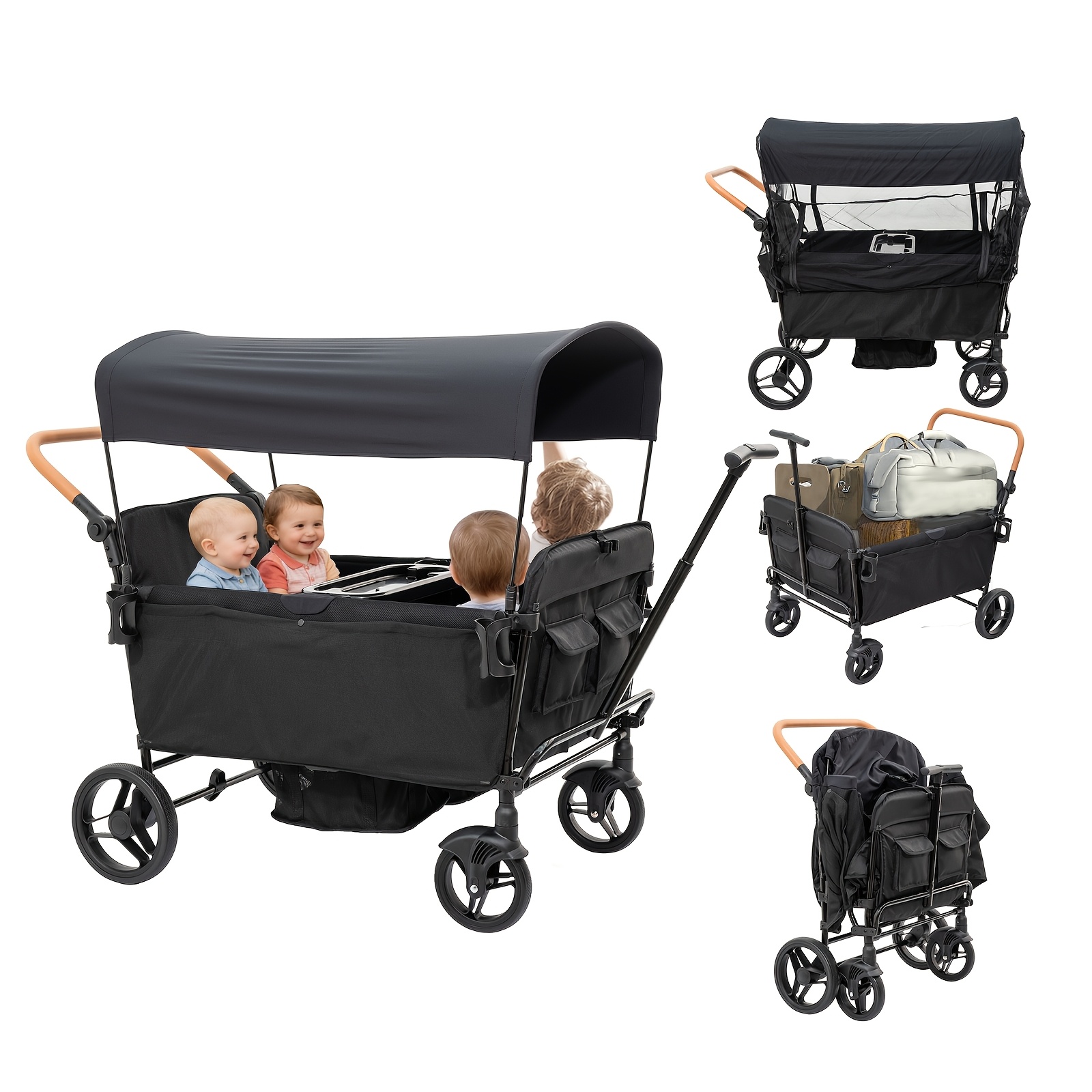 4 in 1 baby stroller sold on Temu United States