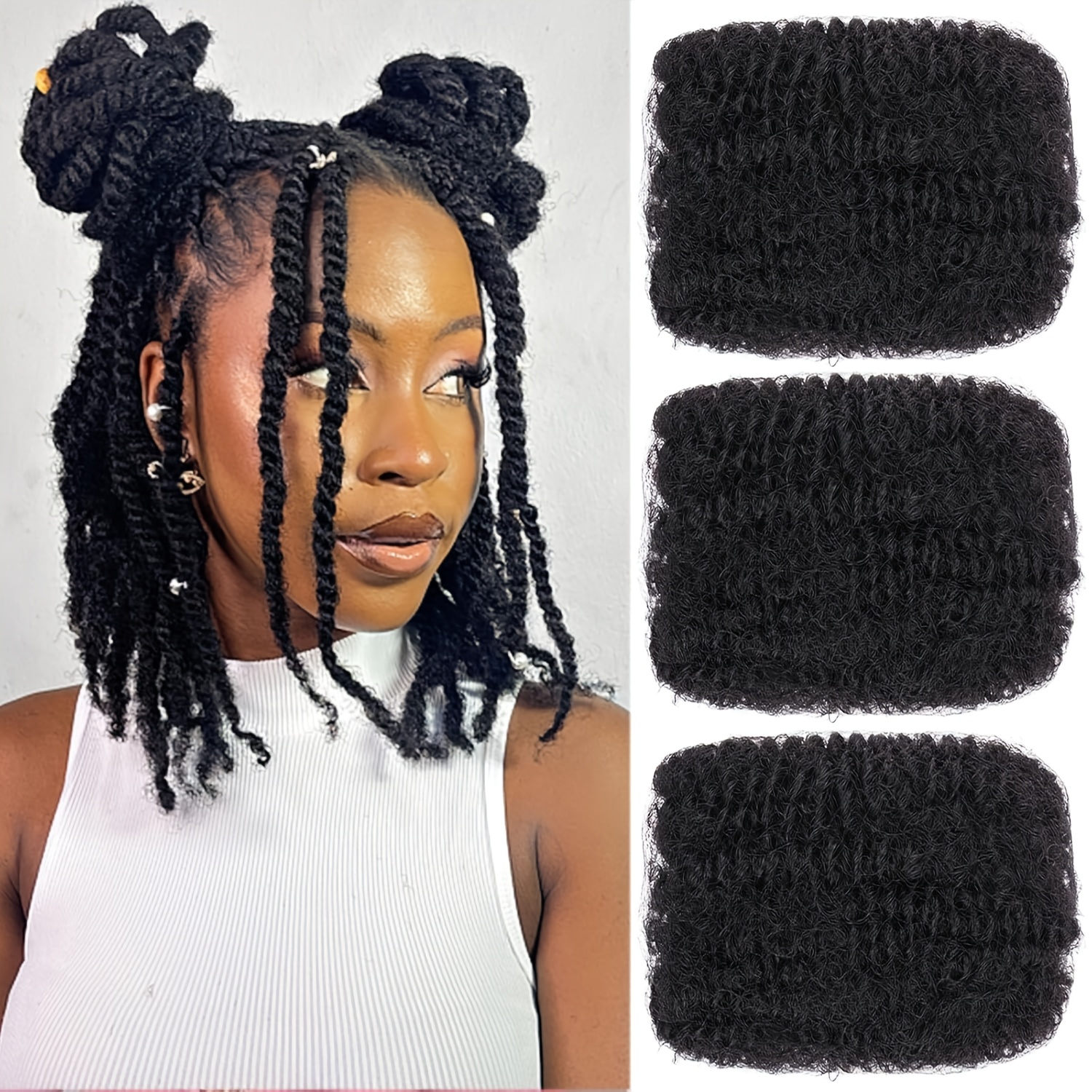 African Micro Twist Braids