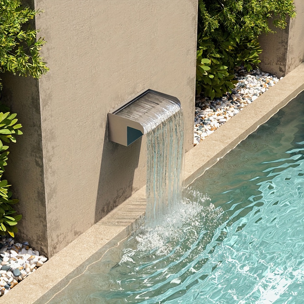 pond waterfall spout - United Kingdom