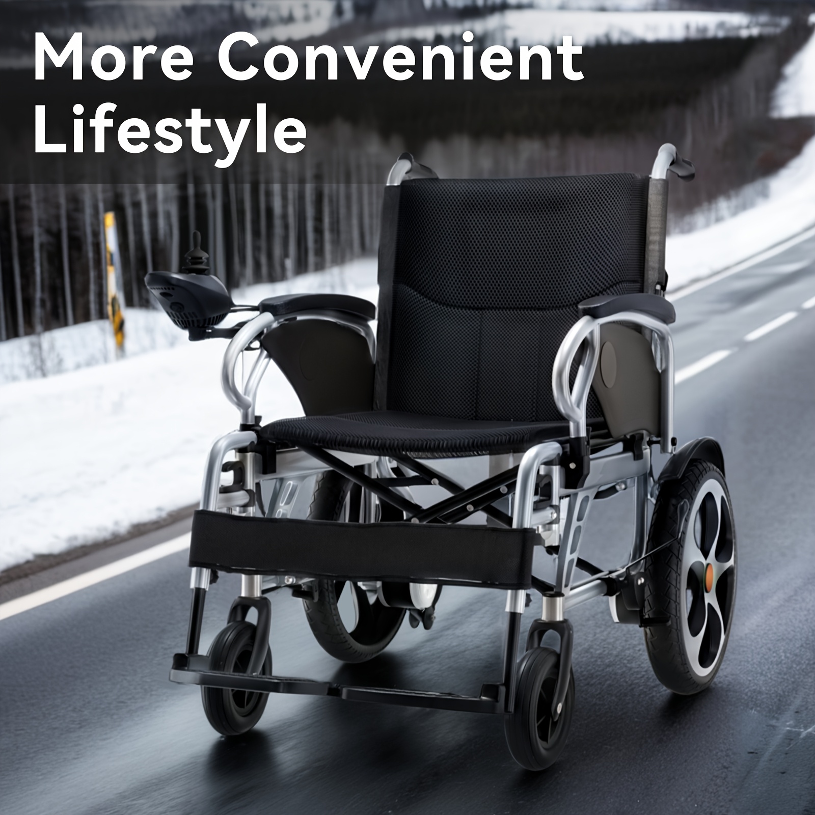 motorized wheelchair sold on Temu United States