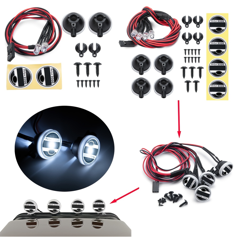 rc car lights sold on Temu United States