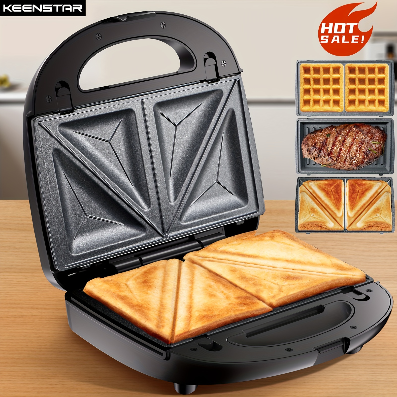 Waffle Maker 3 In 1 - Temu United States