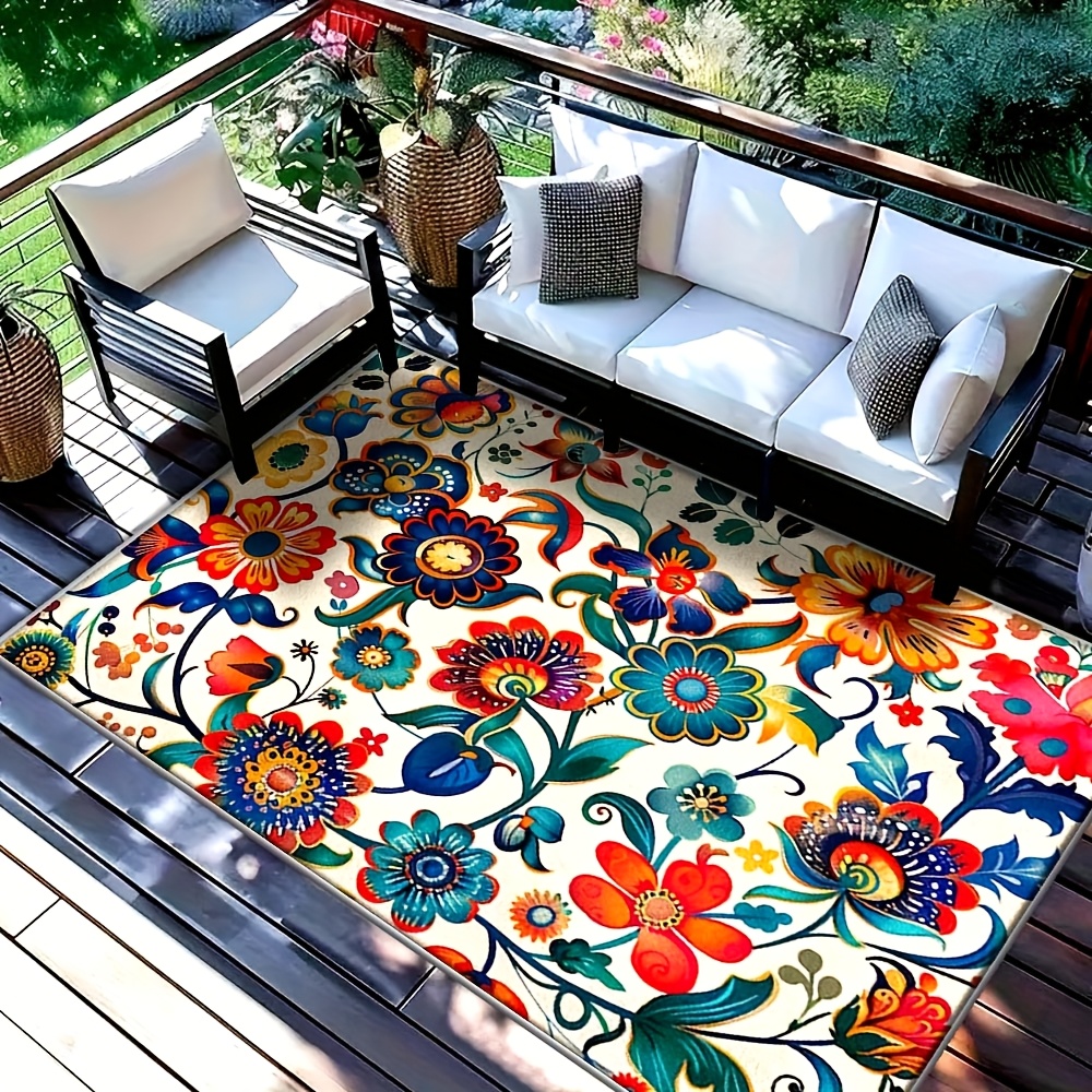 outdoor rugs sold on Temu United States
