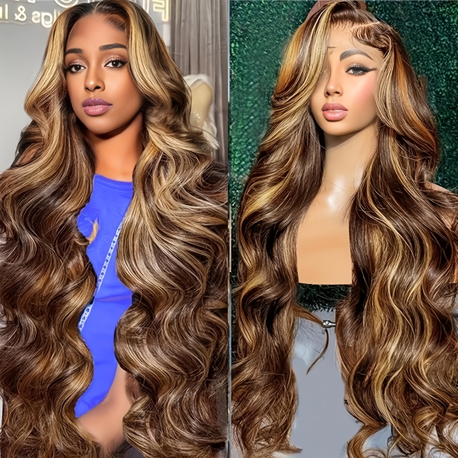 wigs sold on Temu United States