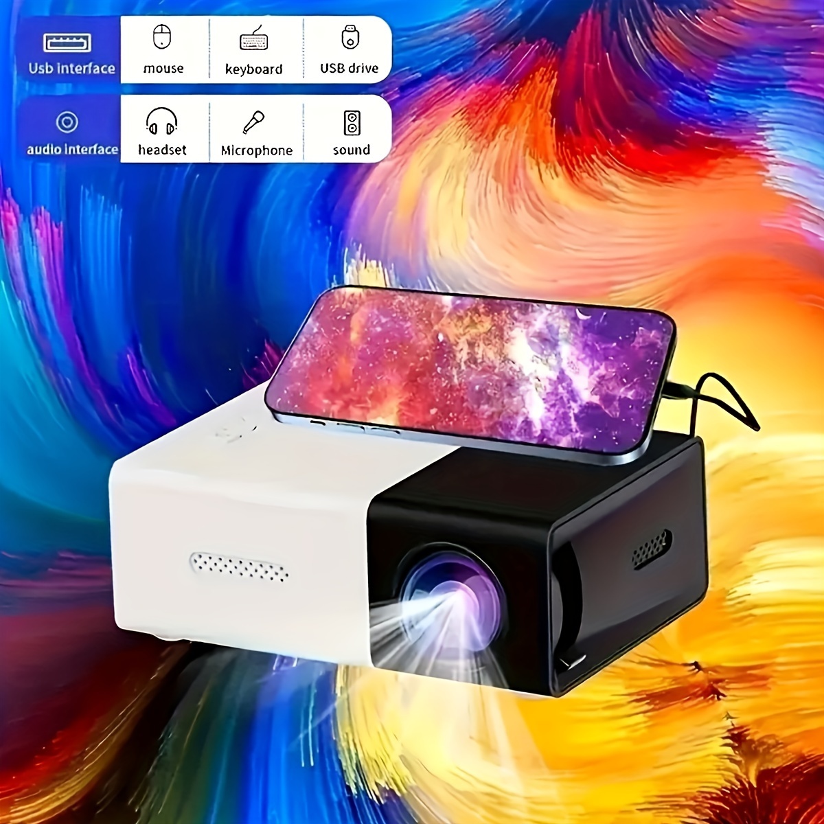 Vision: Your Brightest Ideas with Our Multimedia Projectors - Temu