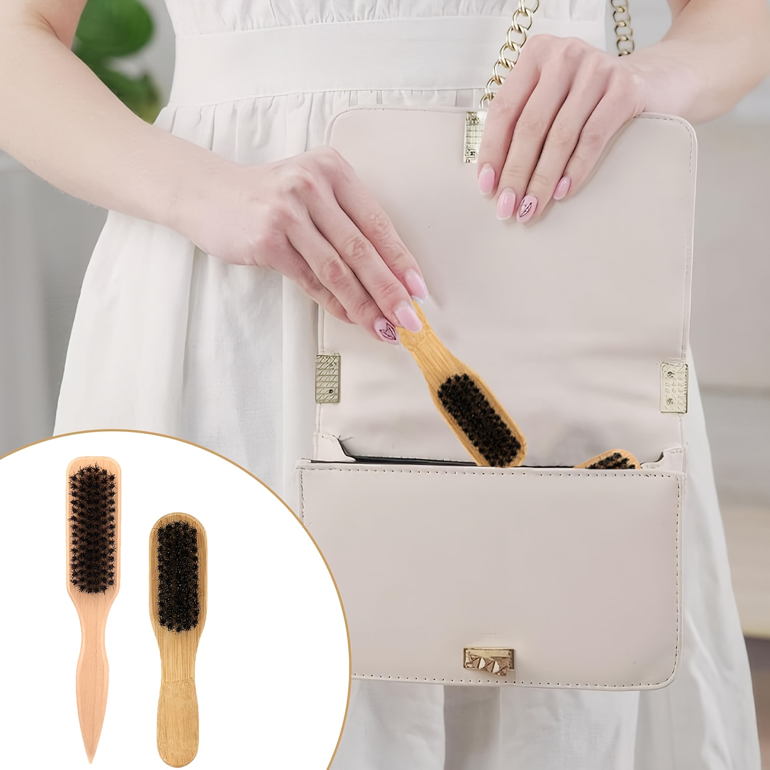 slick back brush sold on Temu Australia