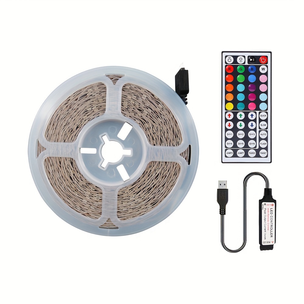 Led Strip Lights Rgb 2835 Infrared 44 Key Controller Tv - Temu United ...