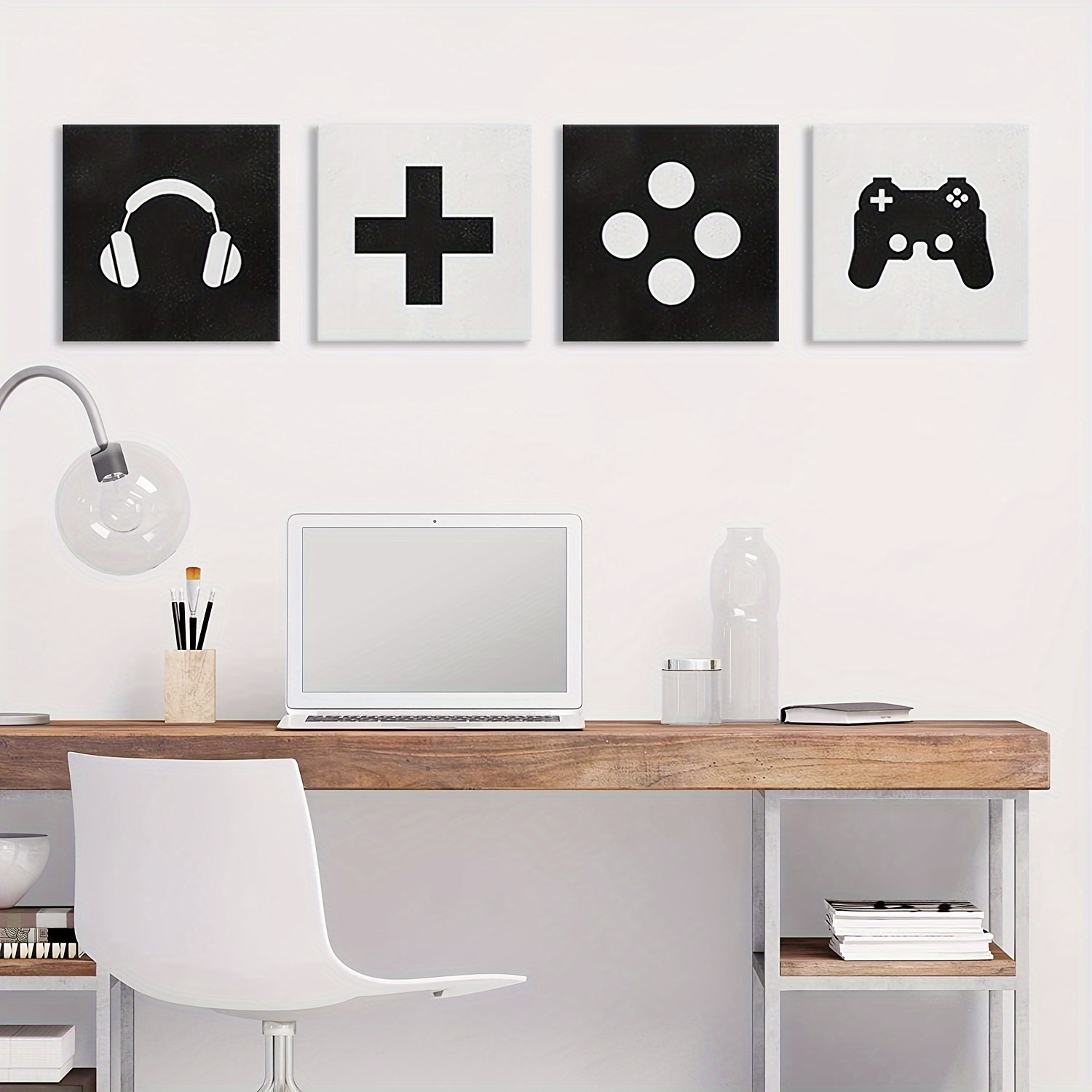 Video Game Themed Art Framed Wall Posters Gaming - Temu